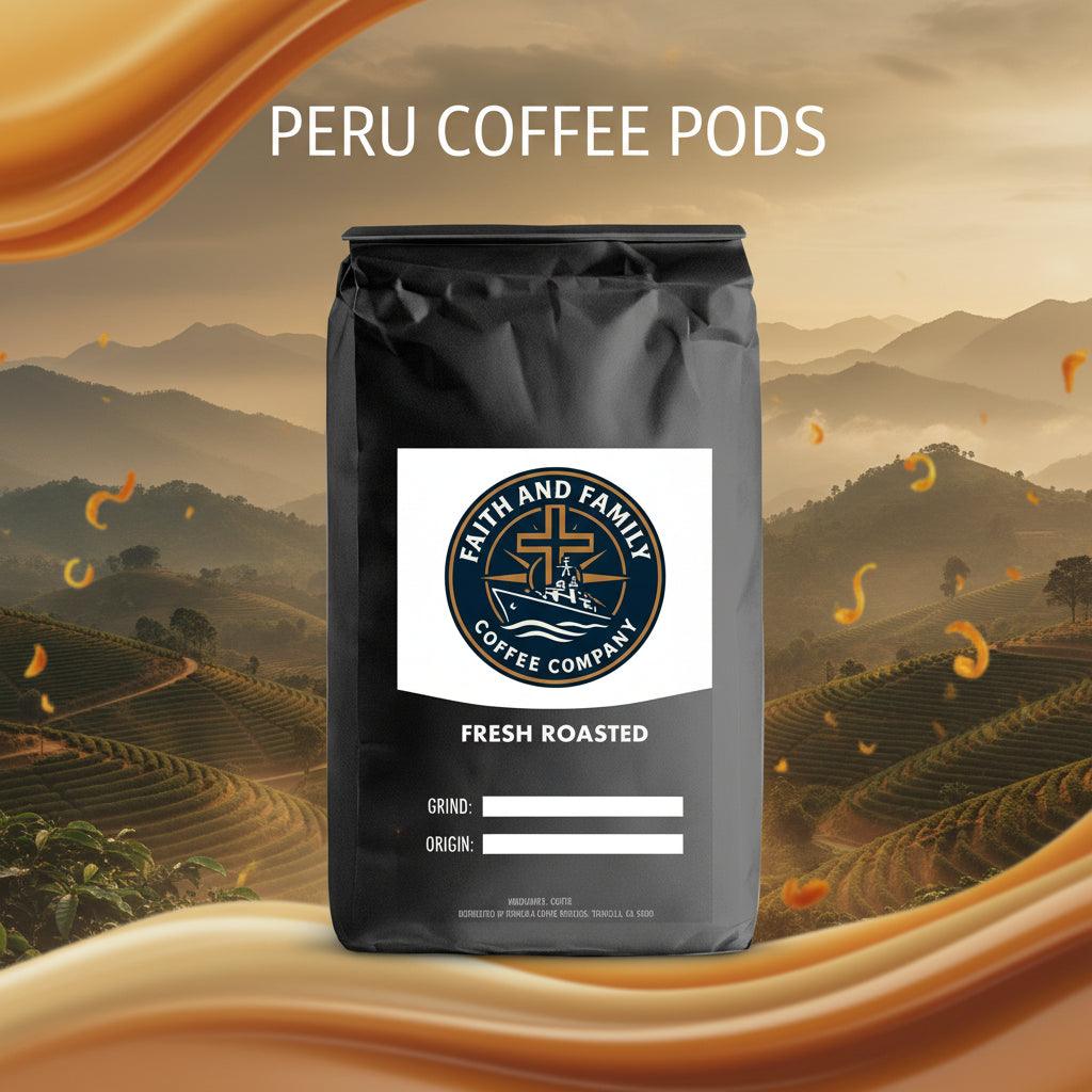 Peru Coffee Pods – Single Origin Fresh Roasted Capsules – Faith and ...
